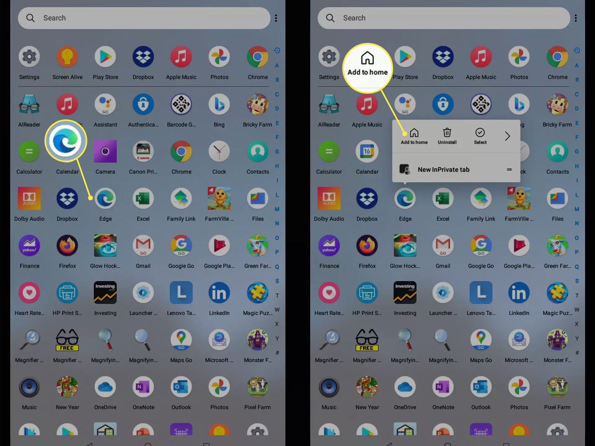 How to create a Shortcut Icon for an App on your Android - AndroidSRC