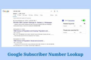 Google Subscriber Numbers: Complete Details on Google Voice Subscriber ...