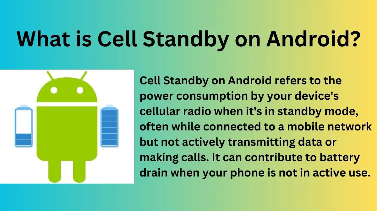What is Cell Standby on My Android Phone? Explained - AndroidSRC